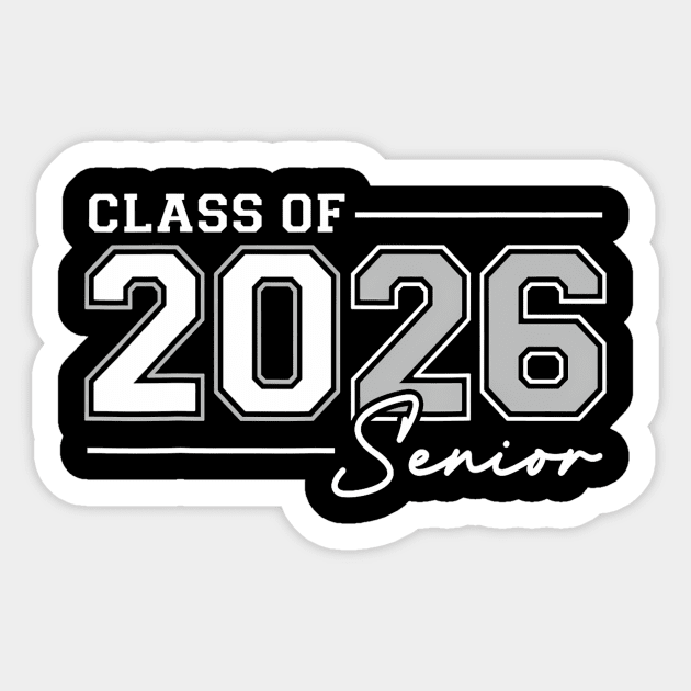 Senior 2026 Proud Senior Of A Class Of 2026 Graduation 2026 - Senior 2026 Pride - Sticker ...